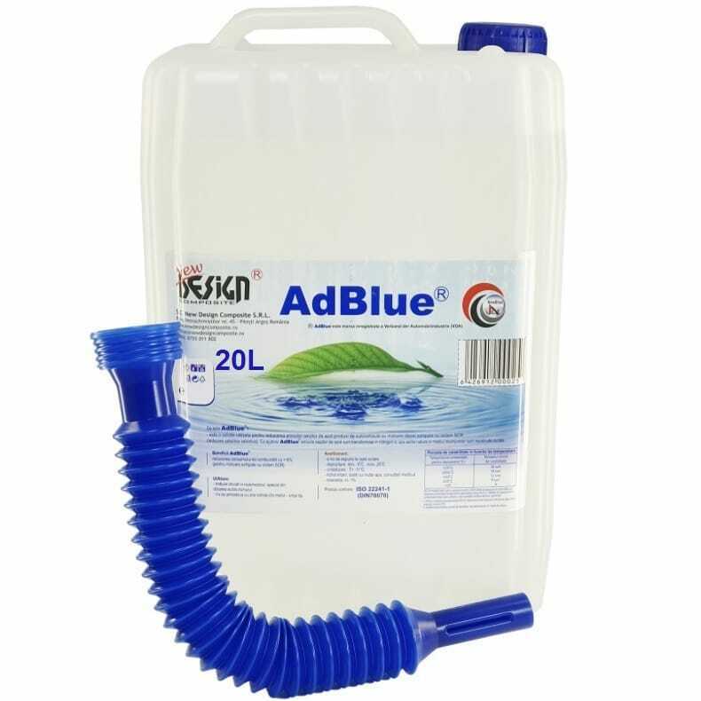 Aditiv auto AdBlue 20 litri, New Design, cu palnie - Somnexpert